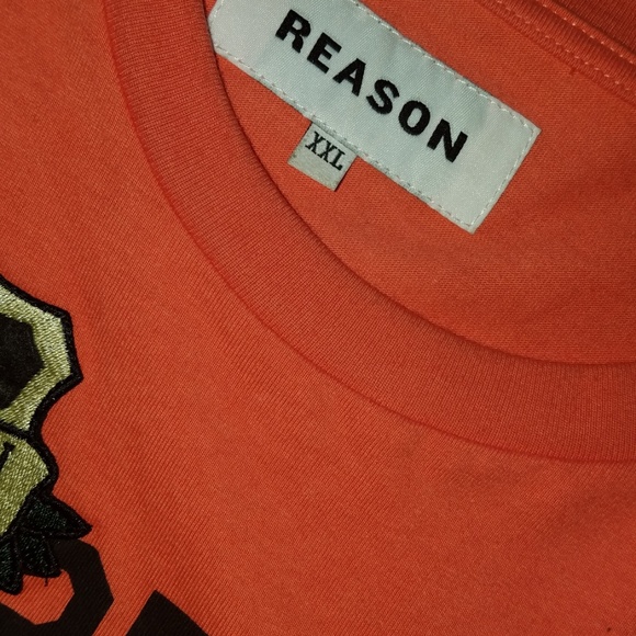 Reason | Shirts | Reason Brand Orange 3rd Recon Tshirt With Tiger ...